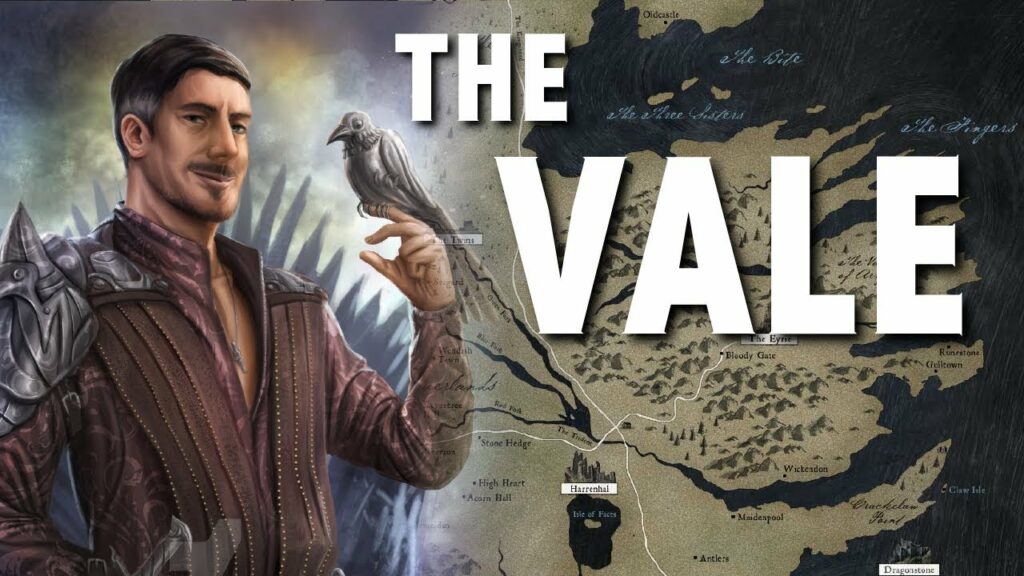 the Vale - Map Detailed (Game of Thrones) - ガンオン雑記